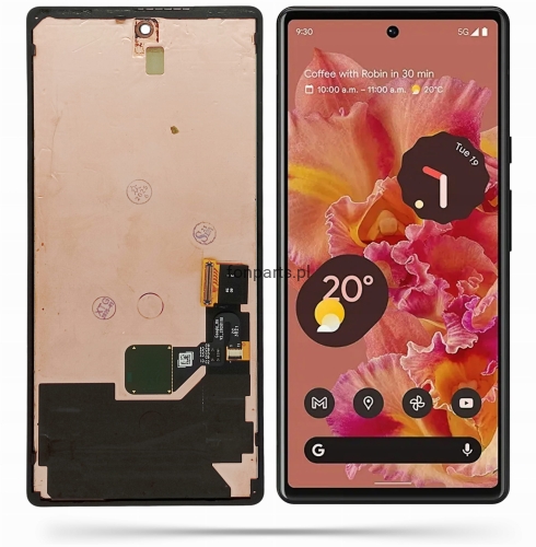Wyświetlacz AMOLED LCD GOOGLE PIXEL 6 Łatwy Montaż GB7N6 RAMKA ORYGINAŁ ...